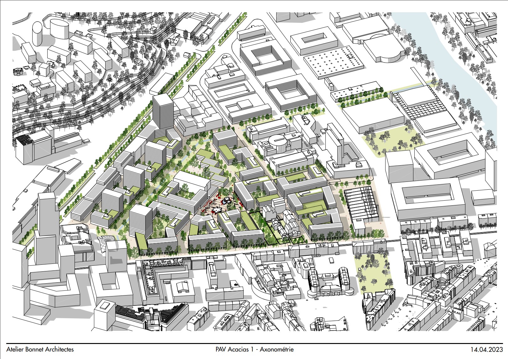 PAV Acacias 1 - PLQ et projet urbain | sia section genève